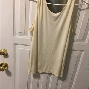 Tops | Cream Colored Tank | Poshmark